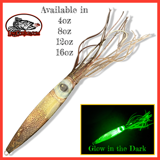 LivingSquid Jig CA Gold – Lingcod Jigs